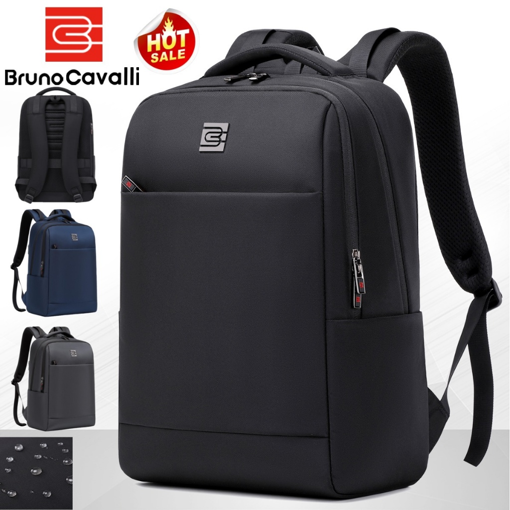 Bruno Cavalli Laptop Backpack Men's Backpack Multi functional ...