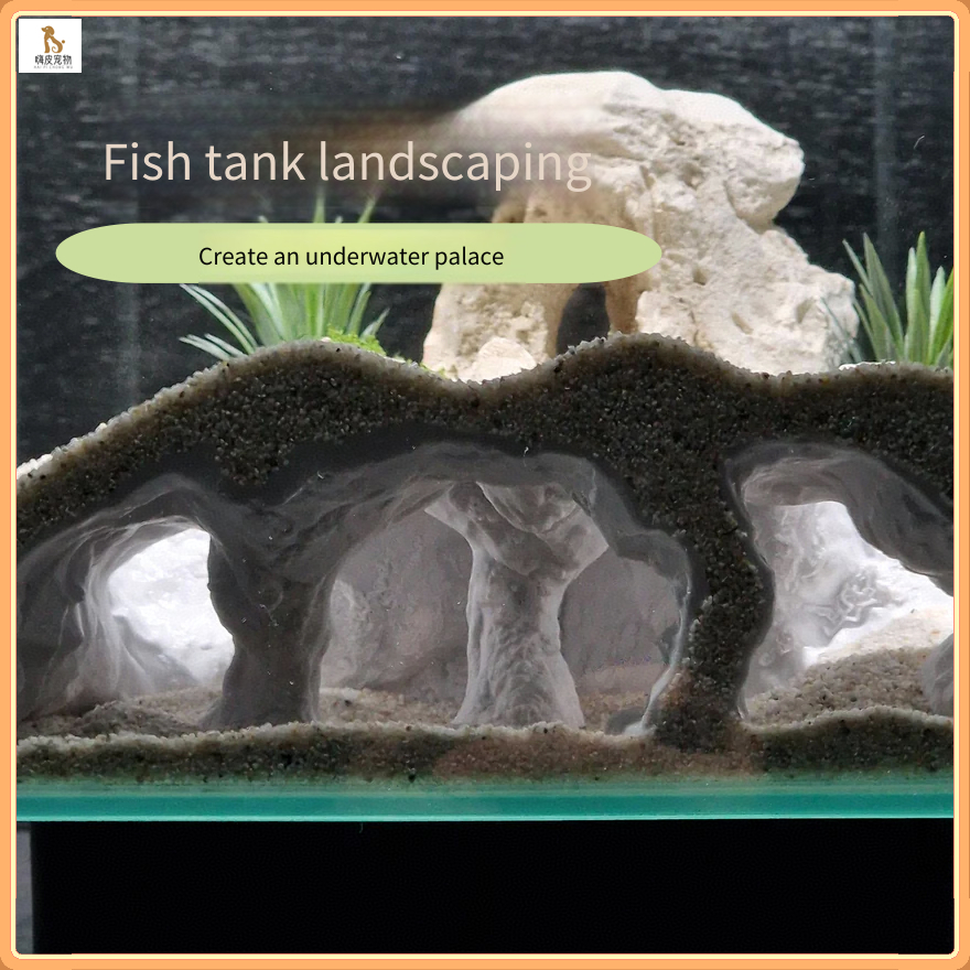 Fish tank landscaping/Aquarium decoration ornaments/Creative underwater ...