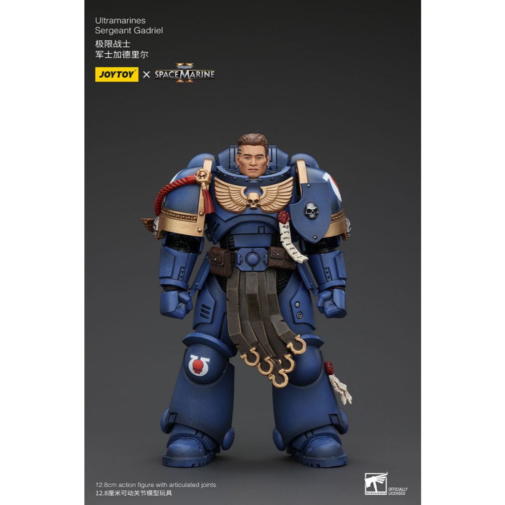 【Su baby】JOYTOY Warhammer 40,000: Space Marine 2 Ultramarines Sergeant ...