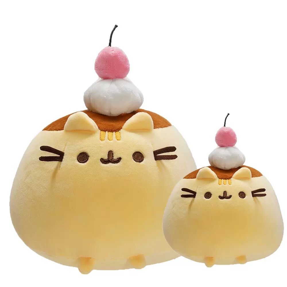 16-22cm Pusheen Pudding Cat Throw Pillow Cake Pusheen The Cat Plush Toy ...