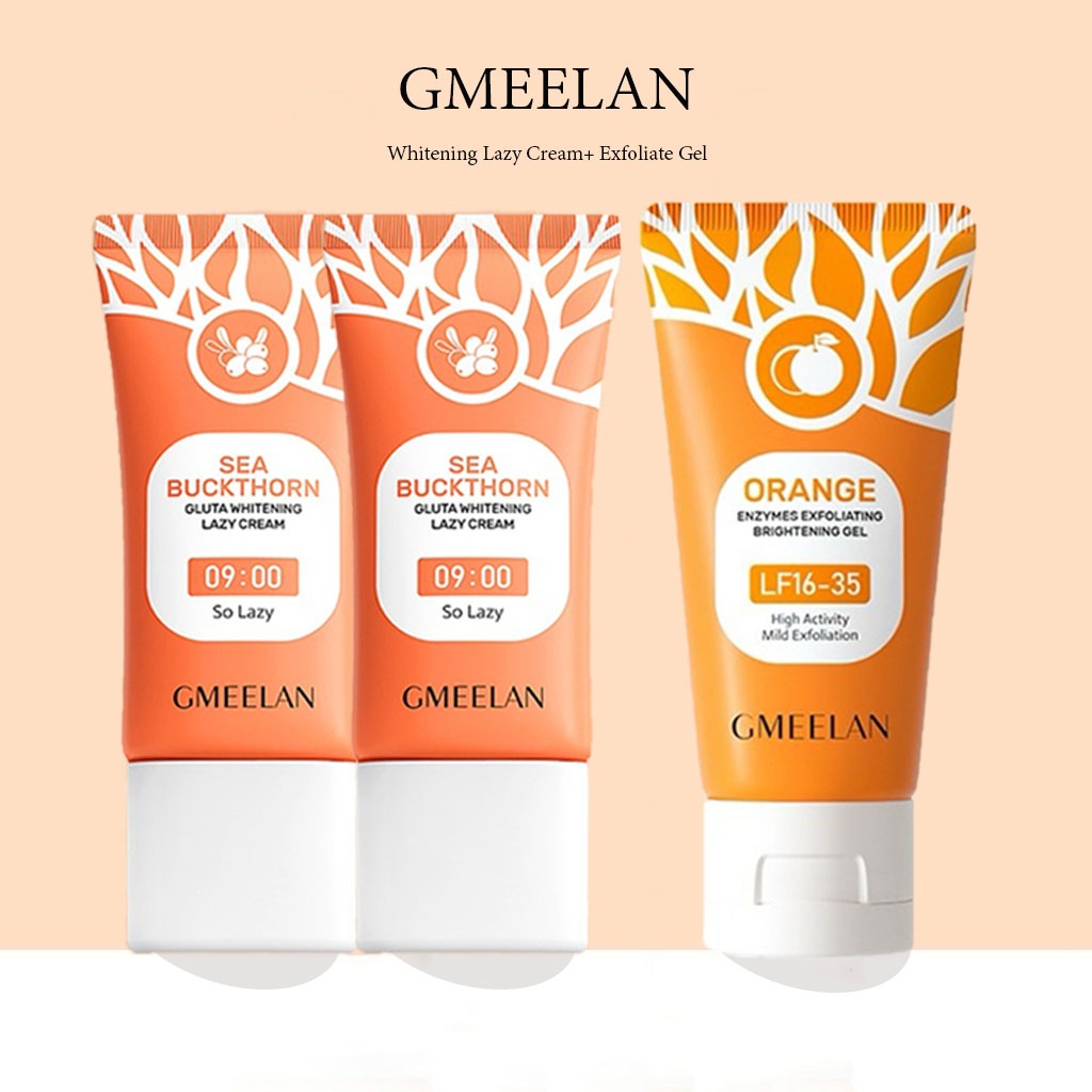 GMEELAN Exfoliating Brightening Gel Peeling Gluta Whitening Lazy Cream ...