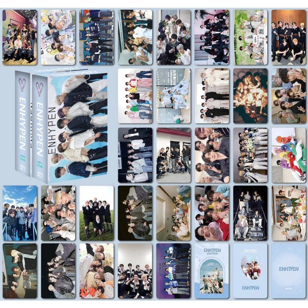 50-55pcs EN Holographic Postcards 2025 SEASON'S GREETINGS ROMANCE ...