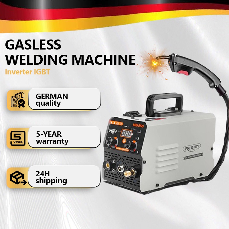 Mig Welding Machine Mig Welding Set Mesin Welding Gasless MIG/MMA/TIG 3in1 Inverter IGBT Welder ...