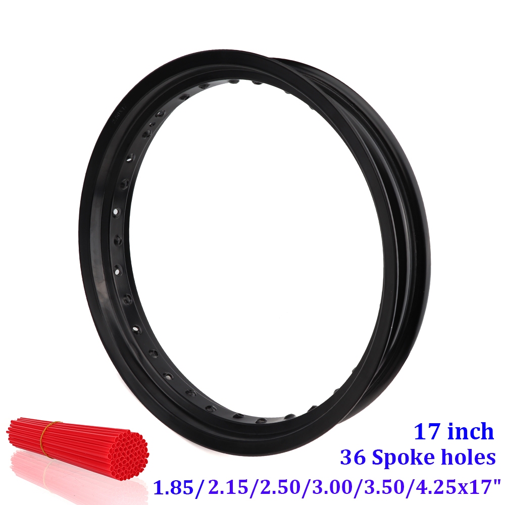 Motorcycle Off Road Dirt Bike Aluminum 17 Inch Rims Motocross 1.85/2.15 ...