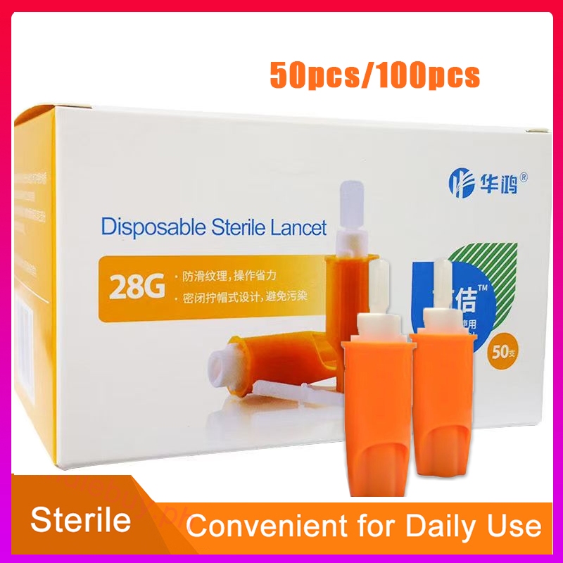 50/100/200pcs 28G XXIII-7 disposable blood collection Lancets for ...