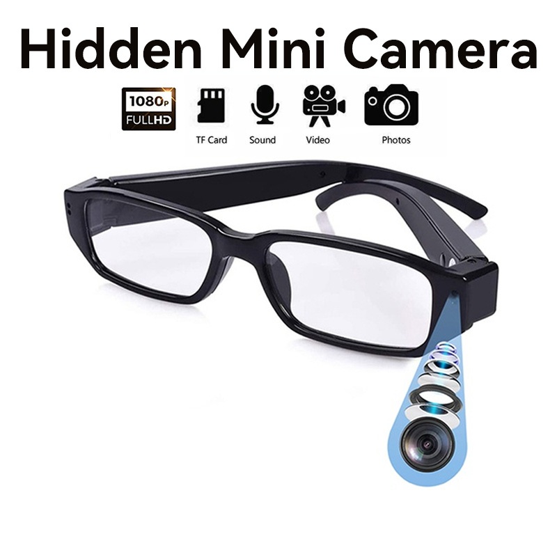 EyeGlasses Camera Built in Battery Hidden Mini Camera Wireless Portable ...