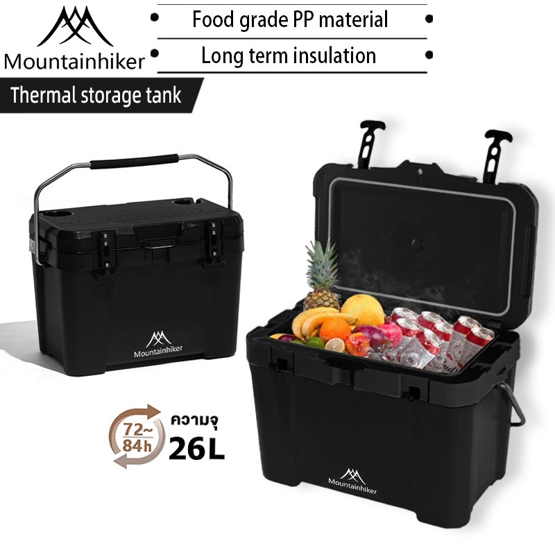 🔥Ready stock🔥 MOUNTAINHIKER Portable 26L Insulation Cooler Box Ice Box ...
