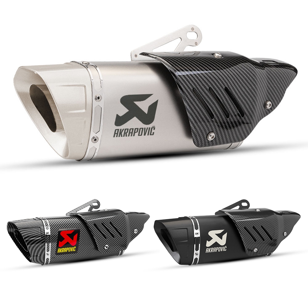 Akrapovic K10 Exhaust Universal 51MM Motorcycle Muffler For CBR300R ...