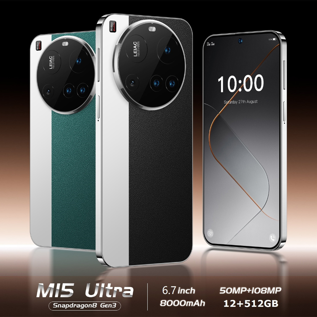 NEW M15 Ultra 4G/5G Smartphone 6.7-inch Ultra HD Full Screen Phone ...