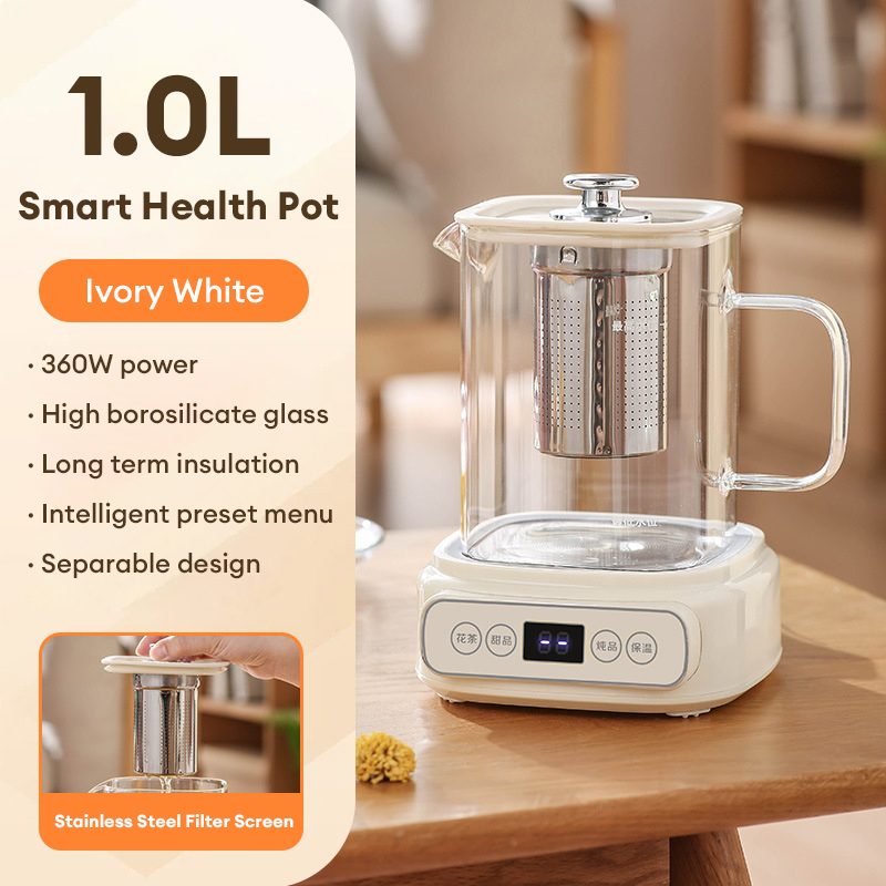 Health Pot 1.8L With Filter Office Small Teapot Automatic Thickening ...
