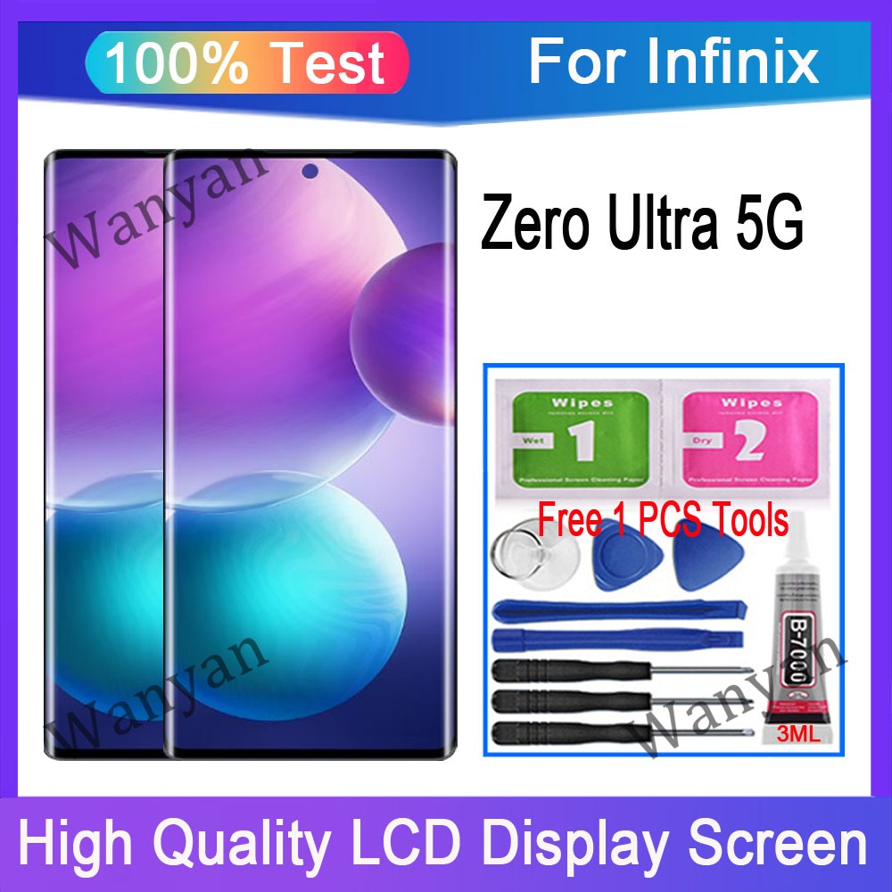 Original AMOLED/TFT Infinix Zero Ultra 5G X6820 LCD Display Touch Screen Digitizer Replacement ...
