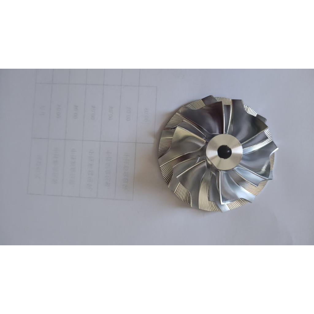 TD05 20G Billet Wheel 52.6/68mm 6+6 blades upgraded Turbo Compressor Wheel For Subaru Impreza ...