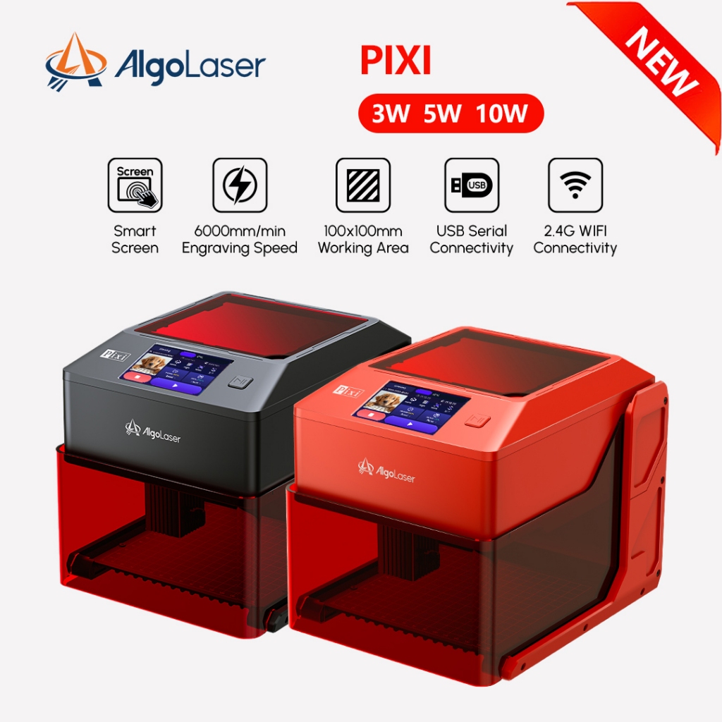 AlgoLaser PIXI Laser Engraver Mini Portable Laser Engraving machine for ...