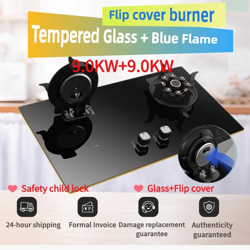 Concentrated Flame Gas Stove 5-layer Explosion-proof Glass Instant ...