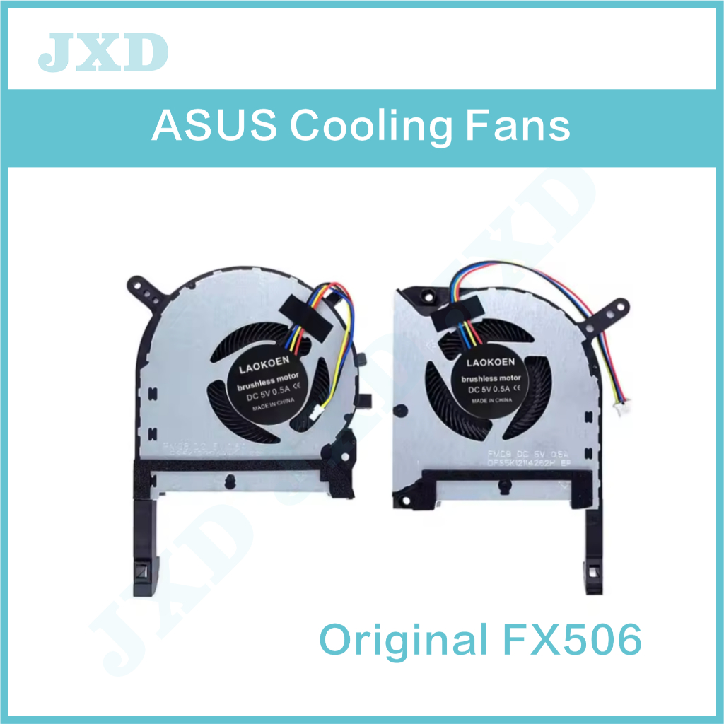 Original Laptop CPU GPU Cooling Fan ASUS TUF Gaming F15 FX506 FX506L ...