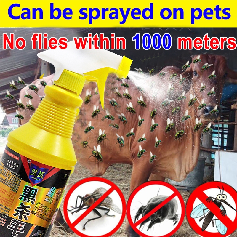 Malaysia Ready Stock 500ml Fast kill fly Ubat lalat Fly repellent Fly ...