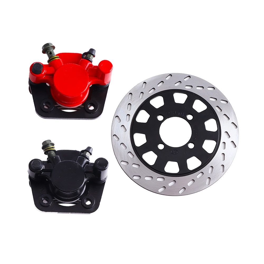 Rear Hydraulic Brake Disc Caliper 200mm Brake Disc Plate For GY6 110cc ...
