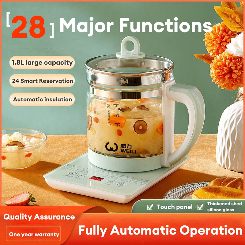 1.8L Kettle Multifunctional Large Capacity Health Pot For Herbal ...