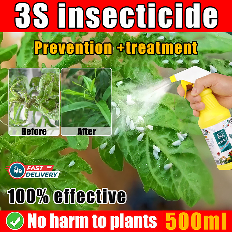 3S insecticide racun serangga tanaman sayur no harm to plants racun ...