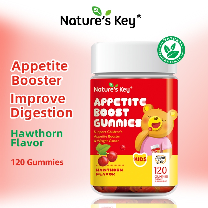 Nature's Key Appetite Booster Gummy for Kids - Eat More Support ...