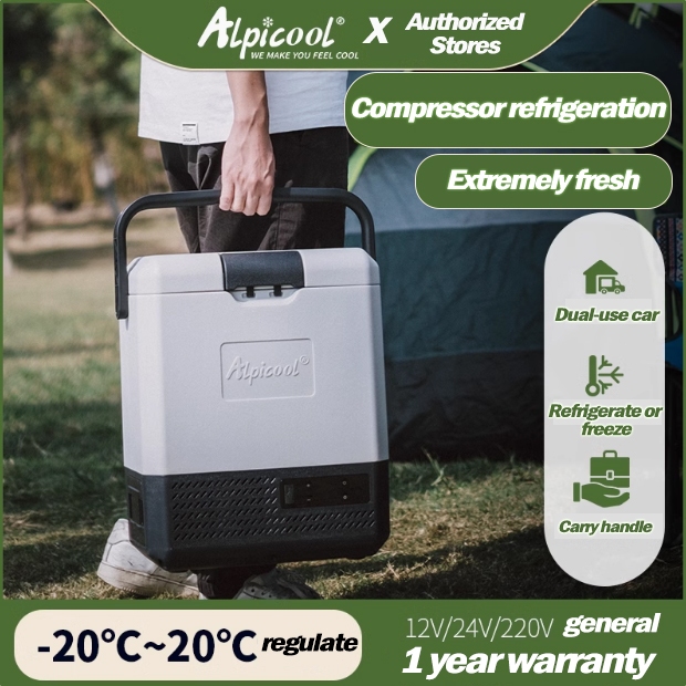 Alpicool P Series Portable Compressor Refrigeration Dual Detachable ...