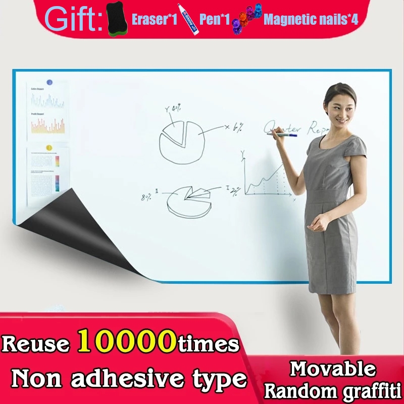 【Ready stock】magnetic board for wall whiteboard sticker magneticr Soft ...