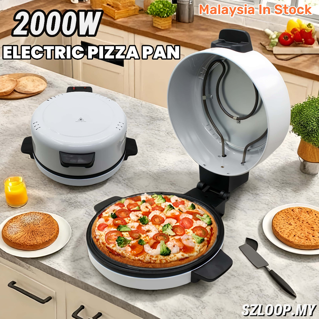 Household Pizza Machine Steak Cutter Toaster Electric Pizza Roaster ...