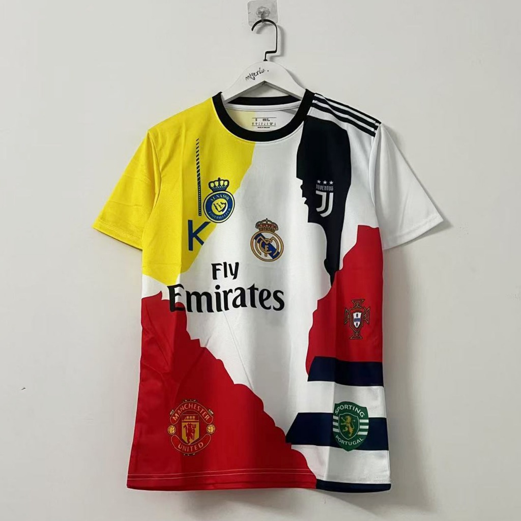 Fans edition 24/25 Ishowspeed Wearing Cristiano Ronaldo All Club Jersey ...