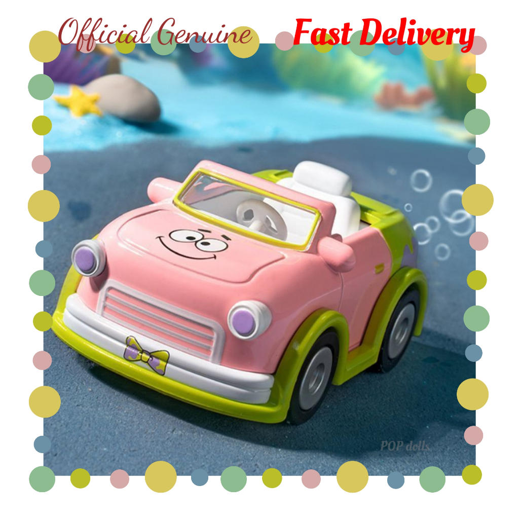 Genuine SpongeBob SquarePants Sightseeing Car Series POPMART Model ...