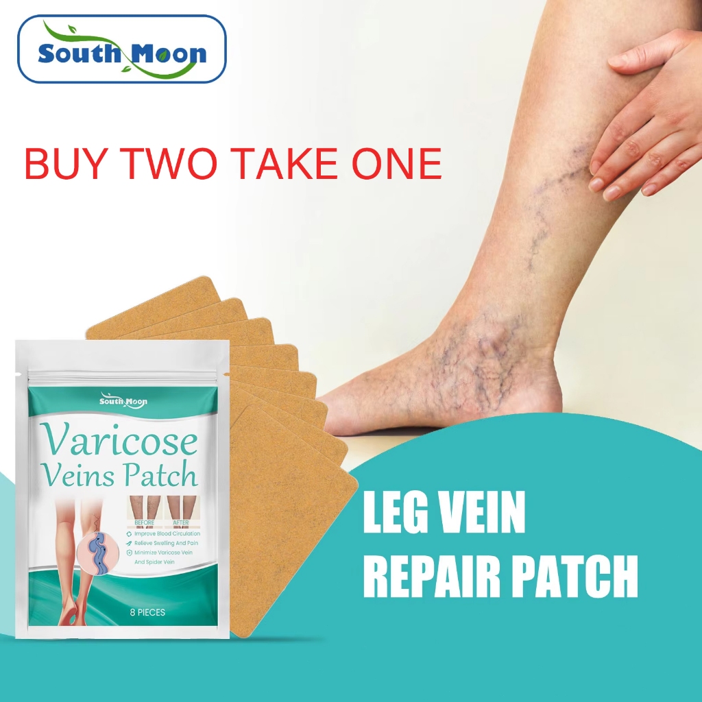 8pcs/16pcs/24pcs South Moon Varicose Veins Plaster Varicose Vein ...