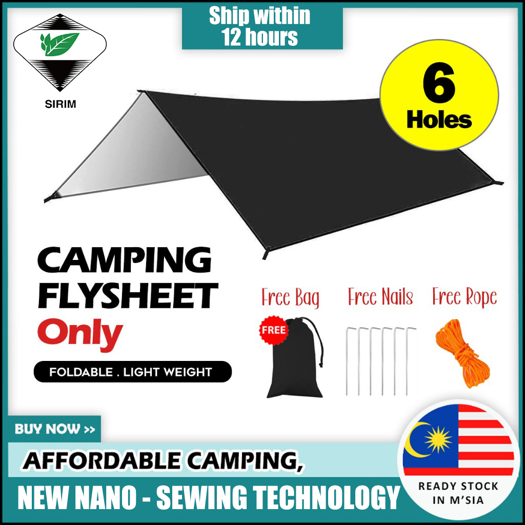 【Thick 2 Layer】Ultralight Weight Flysheet Waterproof Groundsheet ...