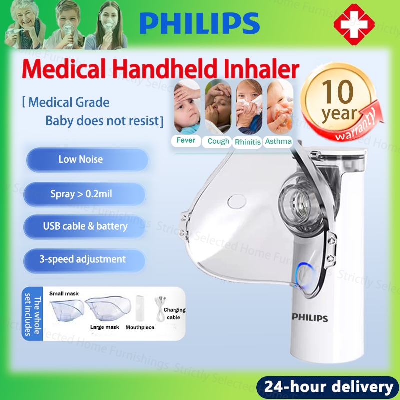 Philips Nebulizer [Malaysia Spot-10 Year Warranty] Portable Nebulizer ...