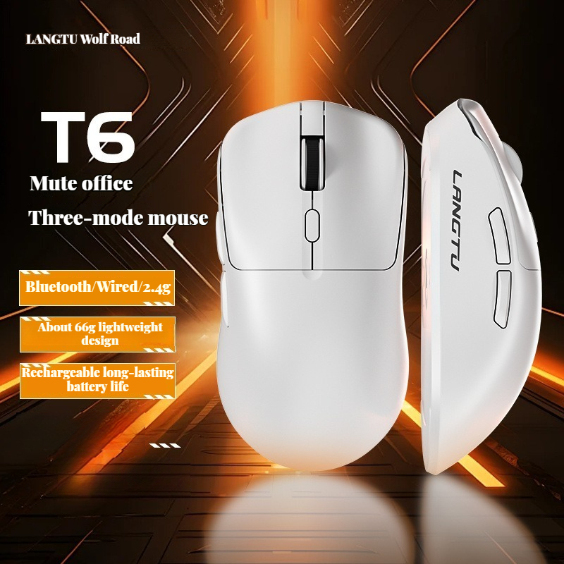 [Fast Shipping] Bluetooth Wireless Mouse Rechargeable Type-C Mute ...