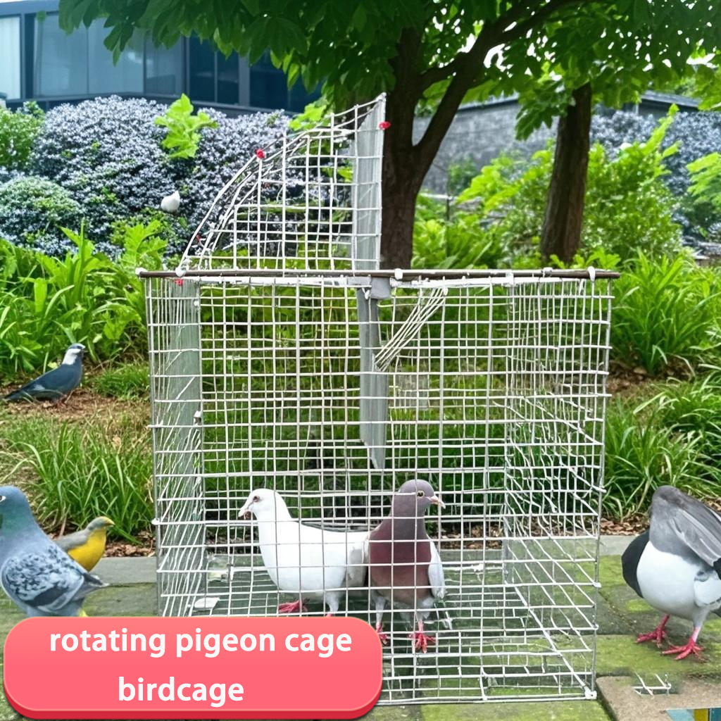 New pigeon cage birdcage home automatic sky falling cage rotating cage ...