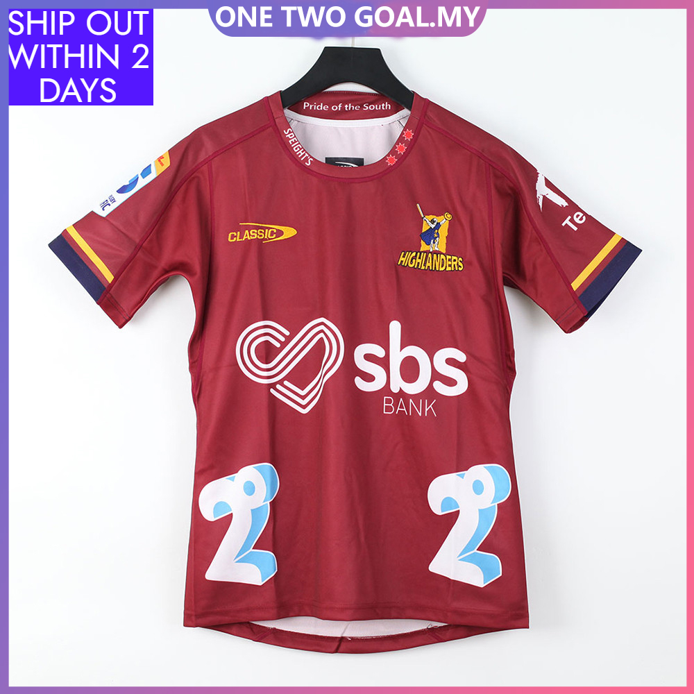 2025 Highlanders Super Rugby Away Kit | Shopee Malaysia