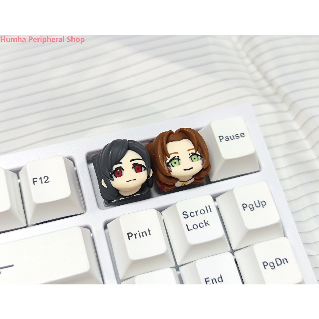 Humha artisan keycap Final Fantasy keycap Hand made Resin keycap ...