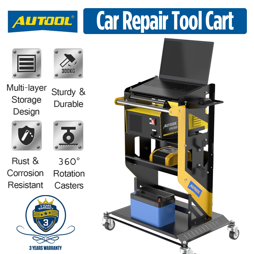 AUTOOL Ready Stock Auto Repair Diagnostic Cart Auto Repair Cart Auto ...