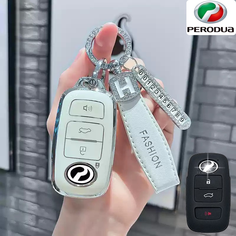 Perodua Car Key Cover Perodua Axia Key Case For Perodua Axia 2023-2025 ...