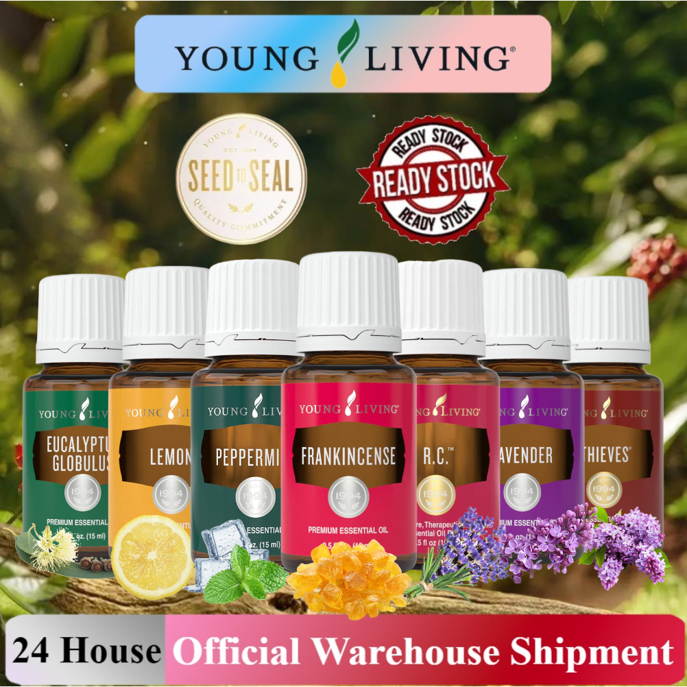 （Top Selling Pure）Young Living Essential Oil Lavender/Peppermint/Lemon ...