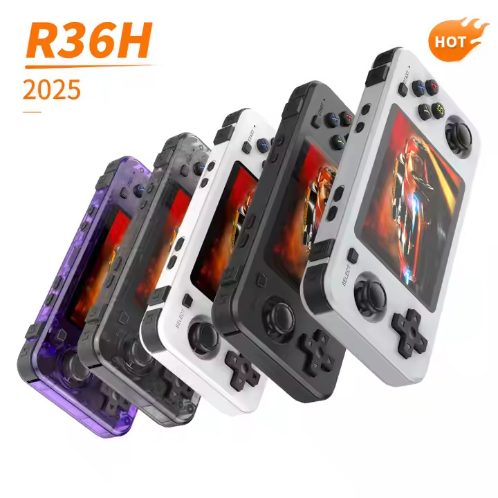R36H Handheld game console Portable game console Classic Retro GBA High ...