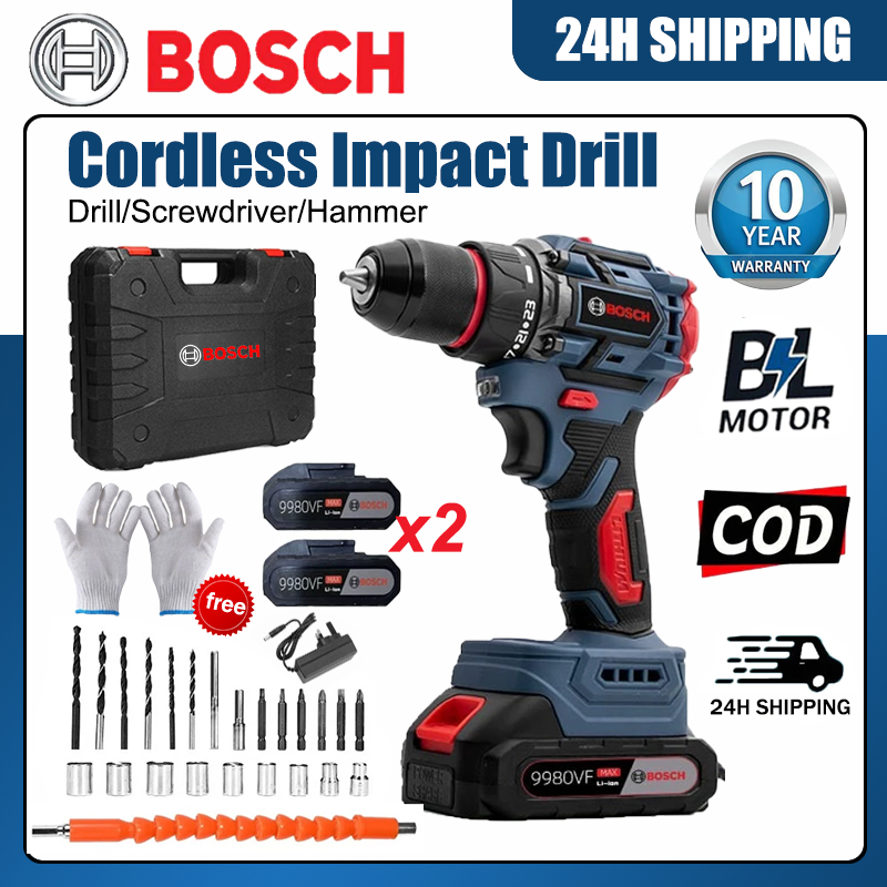 Bosch Brushless Series Professional Lithium-Ion Cordless Drill with ...
