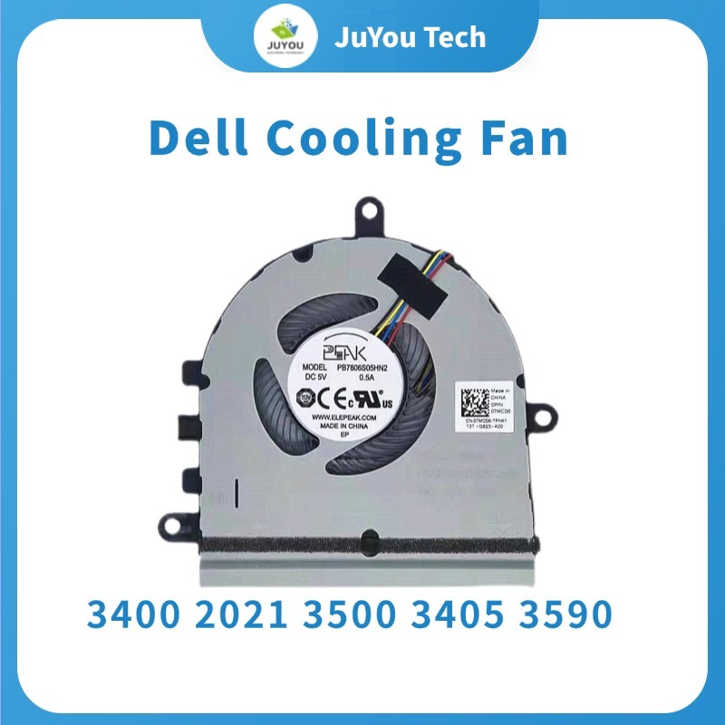 Laptop Cooler CPU GPU Cooling Fan For Dell Inspiron 15 3501 3505 Vostro ...