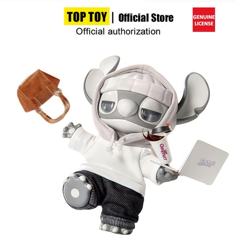 Miniso Disney Stitch GenZ Street Series Glue Plush Blind Box Hanging ...