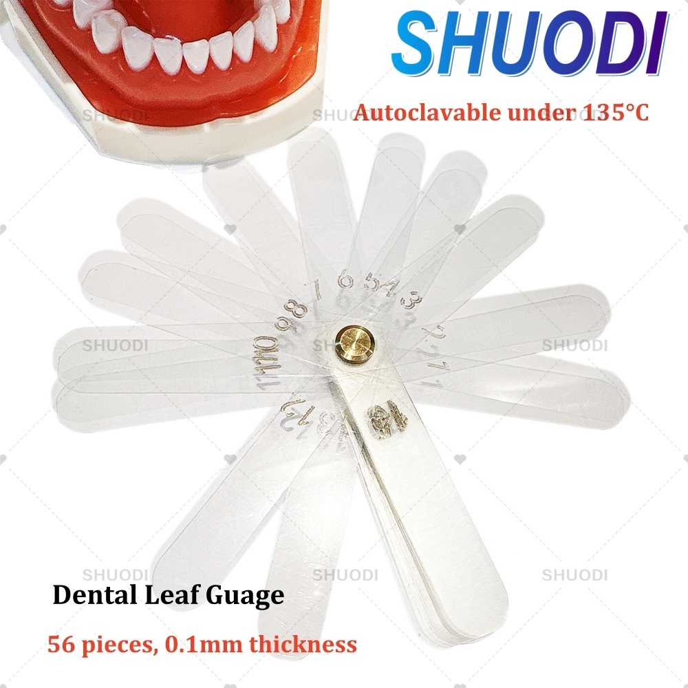 Dental Leaf Gauge High Quality Occlusal Measurement Ruler Tools ...