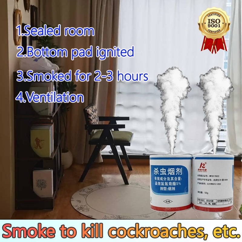 【99.99% cockroach killing rate】Verve Insecticide smoke Agent Powerful ...