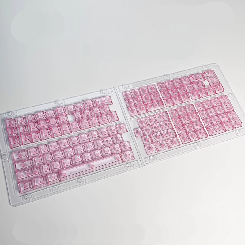 【Keycap Only】Ice Transparent Keycap No Letters 130+ Keys PC Cherry ...