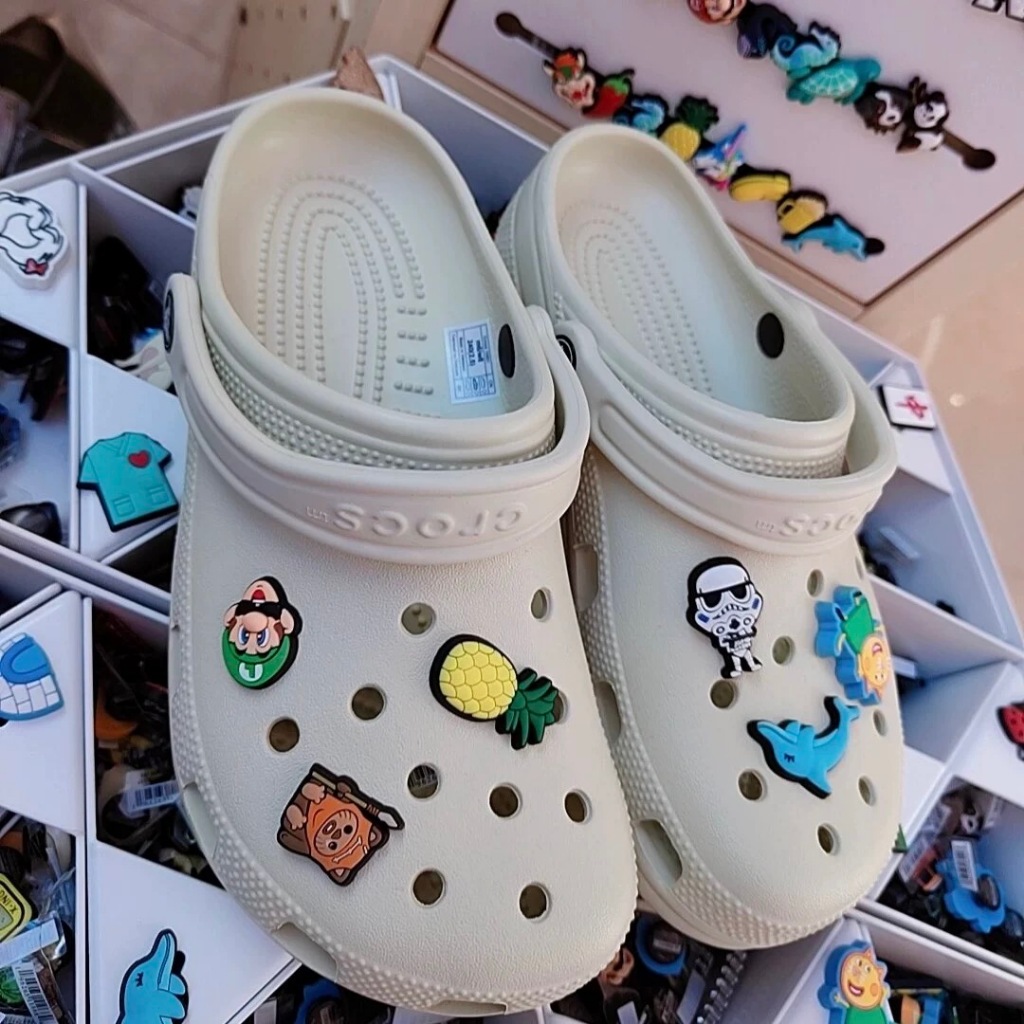 Crocs Duet Couple Sports Clogs Men's and Women's Shoe Slide Sandals ...