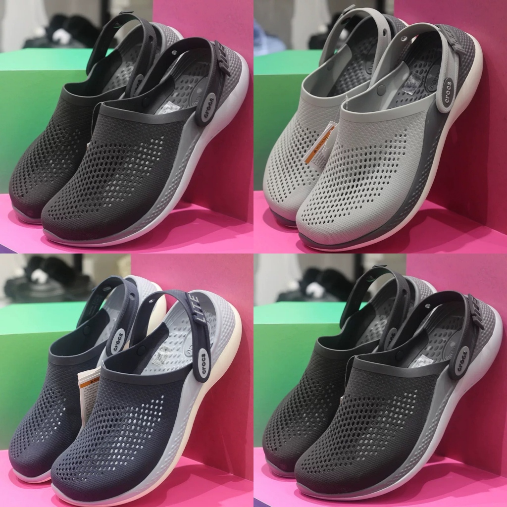 Crocs Literide 360 Clog Men Bread Slippers Super Thick Simple High ...