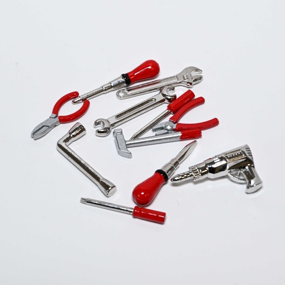 1/18 Diorama Car Repair Model Set Maintenance Workshop Props Scene ...