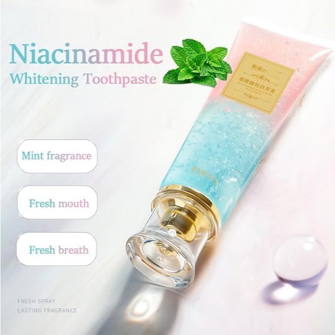 Niacinamide Whitening Toothpaste,Niacinamide Intensive Toothpaste,Fresh ...